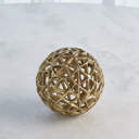 Studio A Home Jali Ball-Antique Brass-Sm & Reviews | Perigold