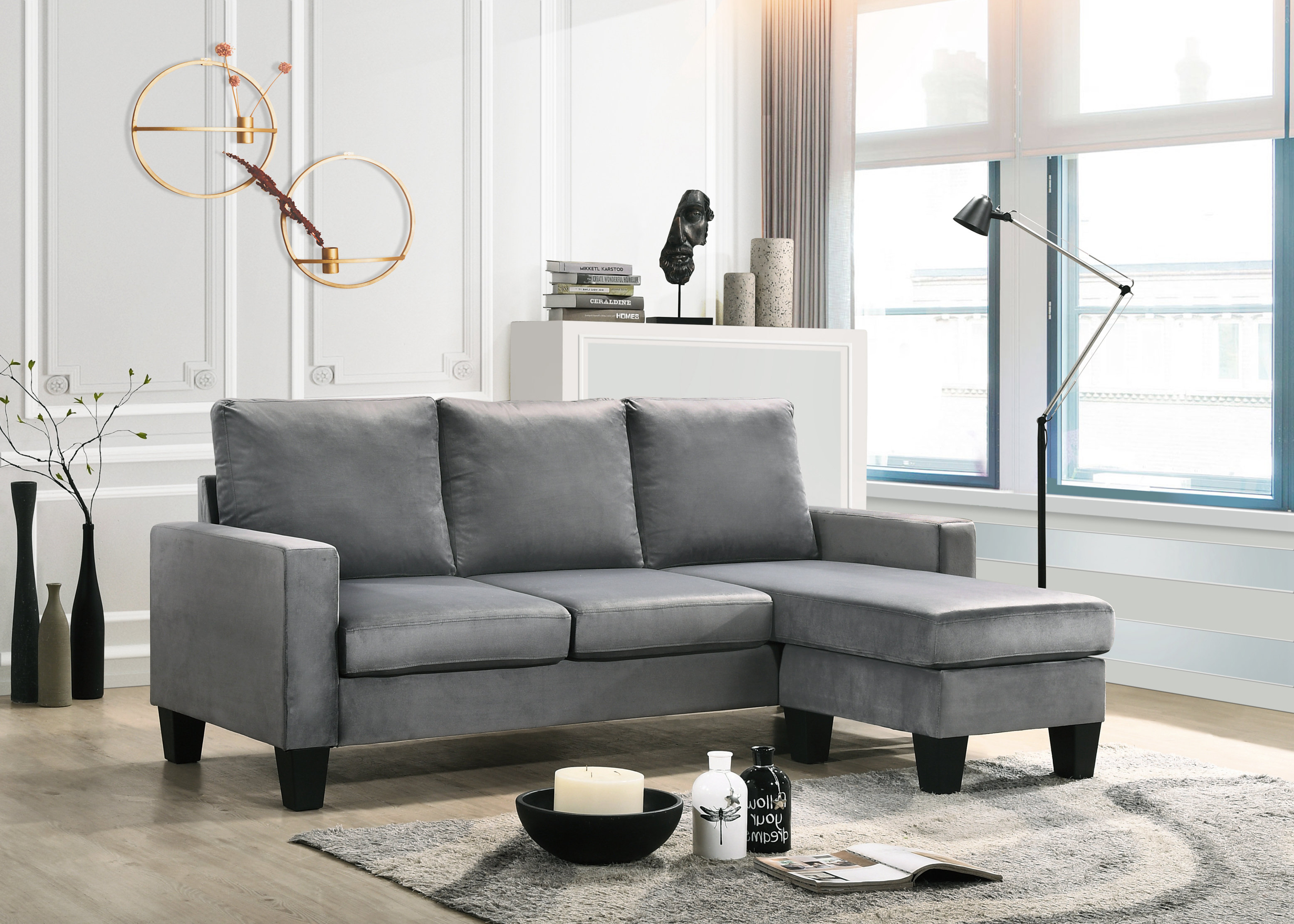 Ebern Designs Jessica Sofa Chaise - Wayfair Canada