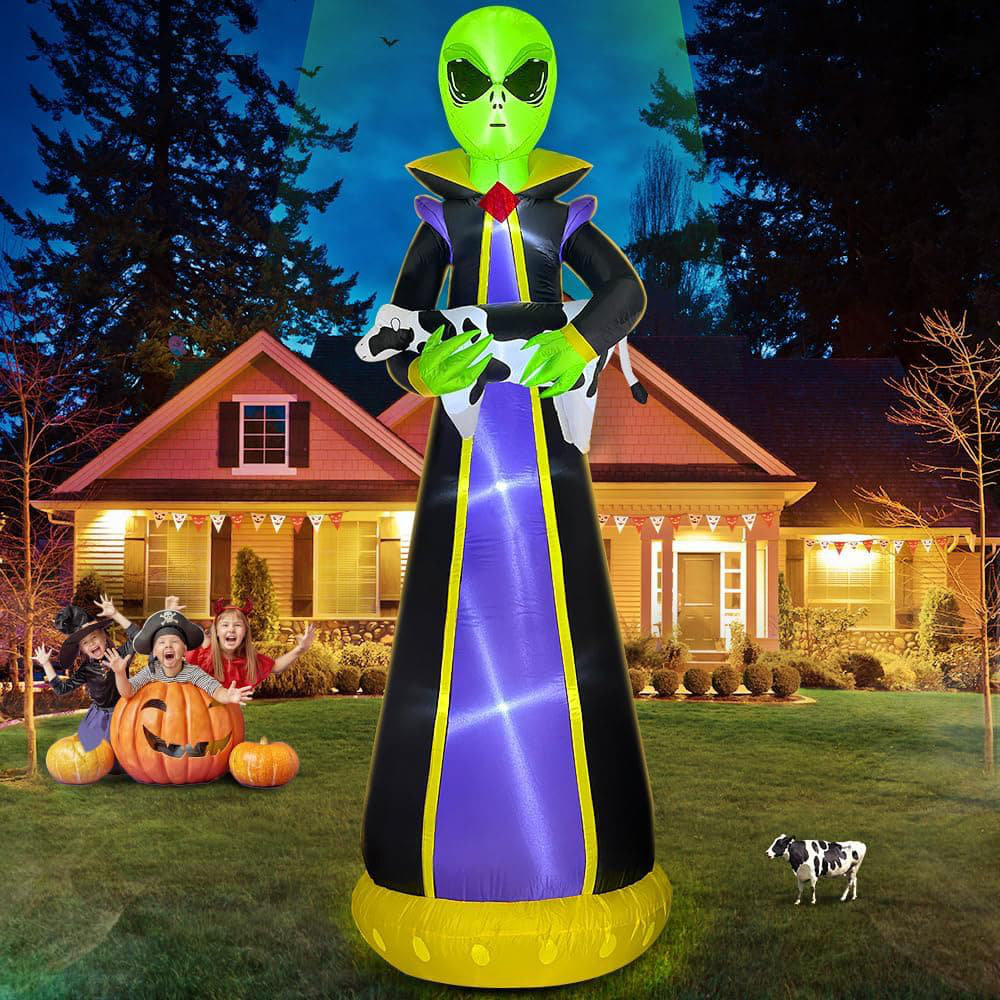 The Holiday Aisle® 10FT Halloween Inflatable Outdoor Decorations ...