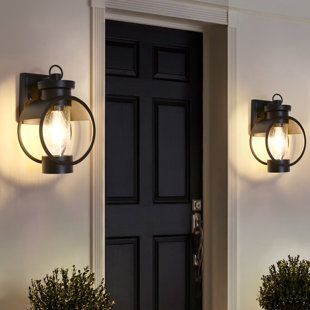 Transparent Outdoor Wall Lighting You'll Love | Wayfair