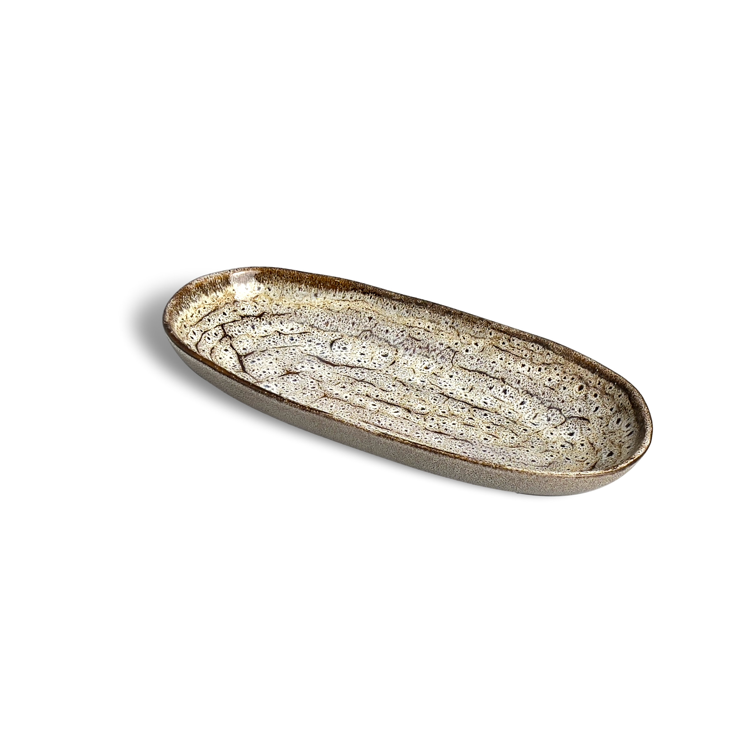 Gracie Oaks Cassen Small Oval Tray | Wayfair