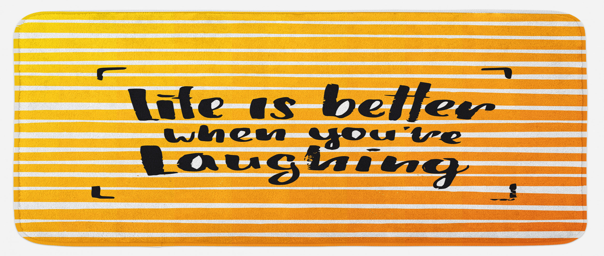 East Urban Home Saying Kitchen Mat | Wayfair