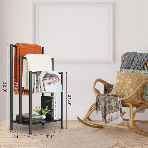 Wayfair | Metal Blanket Ladders & Racks You'll Love in 2024