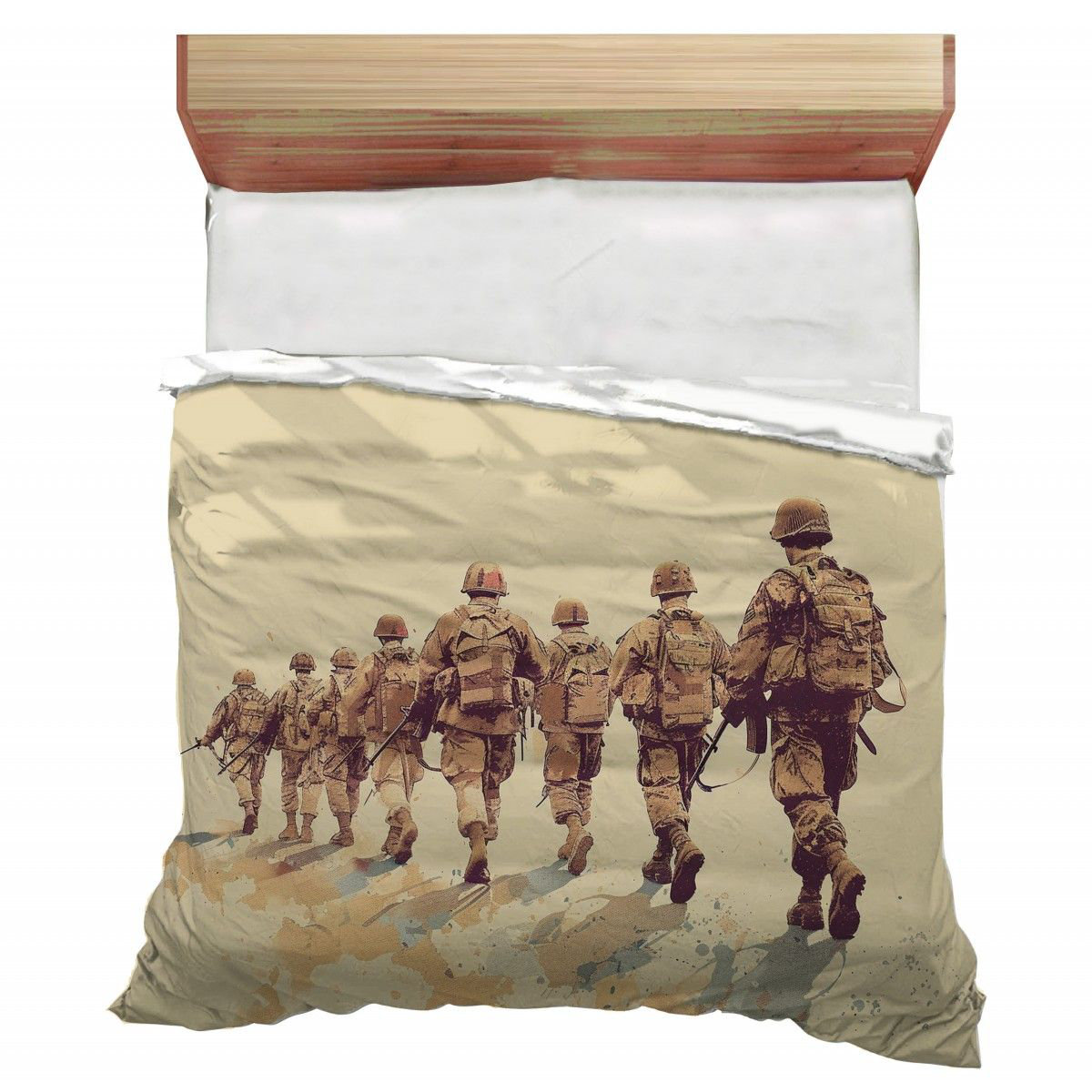 VisionDecor Soldiers Bedding Military Comforter Marching - Wayfair Canada