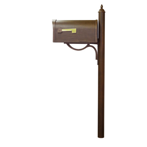 Special Lite Products Aluminum Post Mounted Mailbox | Wayfair