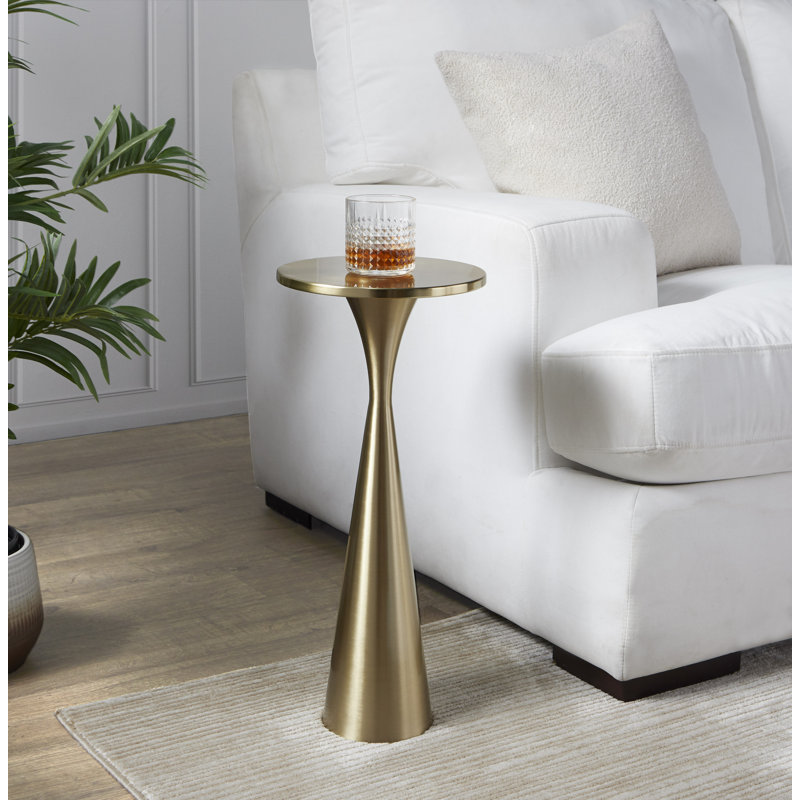 Mercer41 22" Metal Side Table & Reviews | AllModern