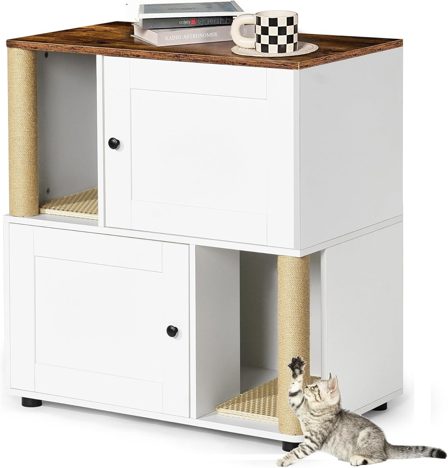 Tucker Murphy Pet™ Cat Litter Box Enclosure for 2 Cats - Wayfair Canada