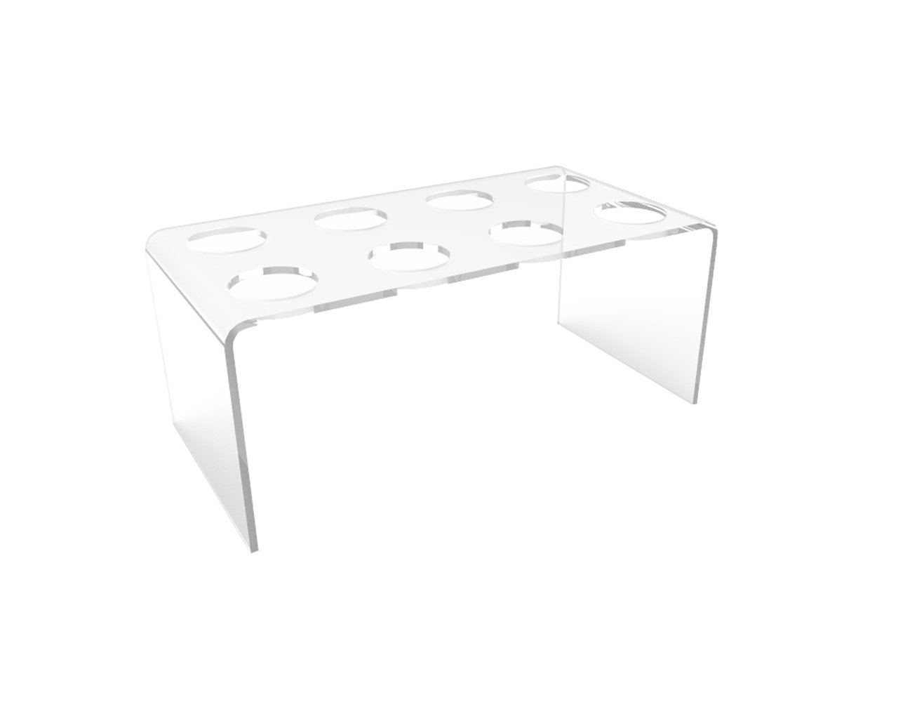 The Holiday Aisle® Clear Acrylic Ice Cream Cone Display - Holds 8 ...