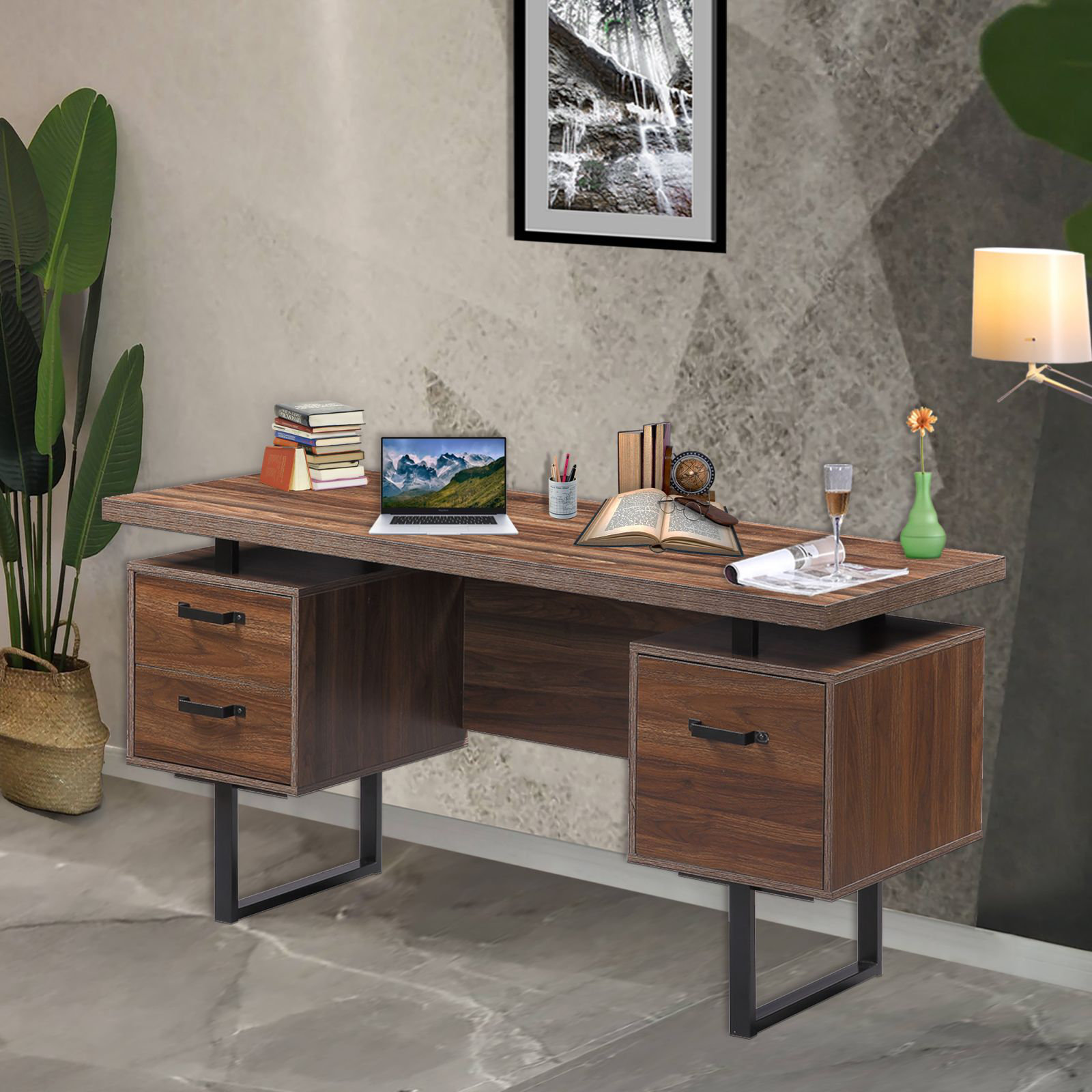 Millwood Pines Hallstead Desk - Wayfair Canada