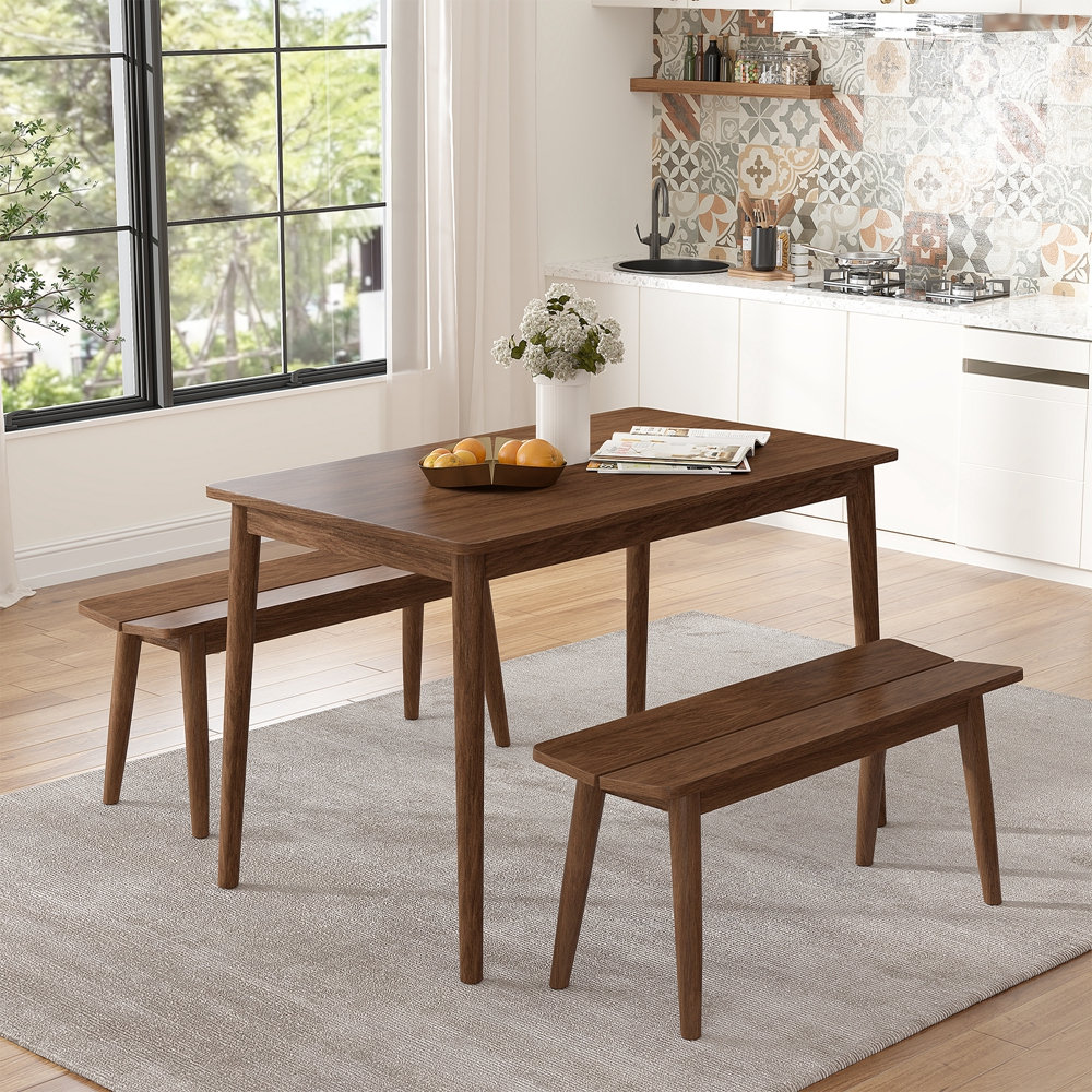 George Oliver Lakysha Rectangular 44.88'' L x 26.77'' W Dining Set ...