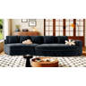Latitude Run® 115.7" Pure Foam Modular Sofa, 2-Piece Set With 5 ...