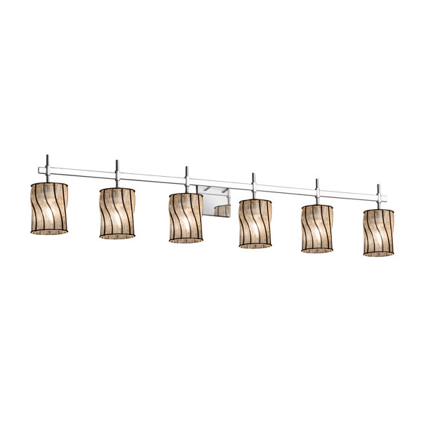 17 Stories Astor 6 - Light Dimmable LED Bath Bar - Wayfair Canada