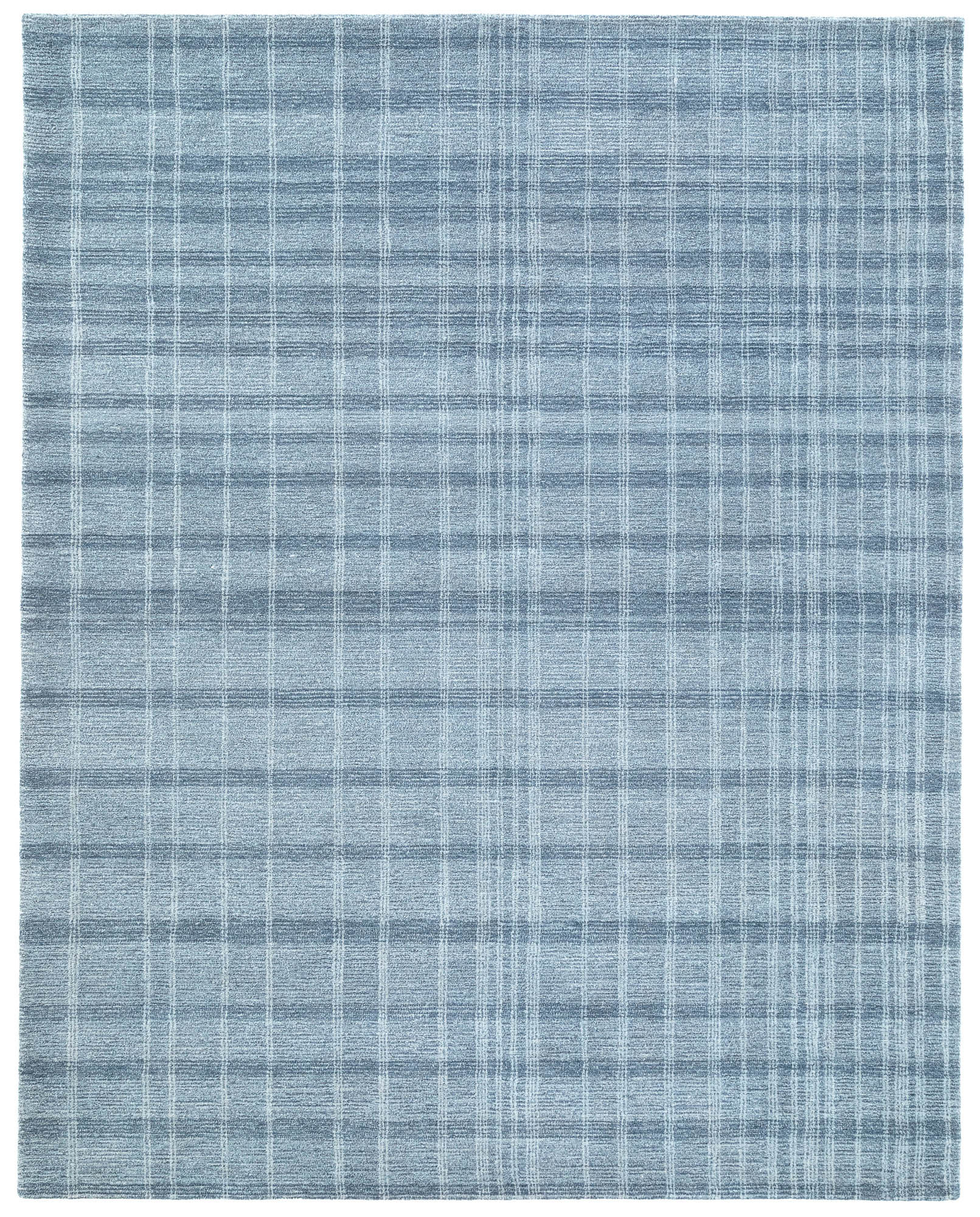 Sanura Hand Tufted Wool Blue Rug & Reviews | Birch Lane