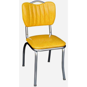 Richardson Seating Retro Home Upholstered Handle Back Dining Chair ...