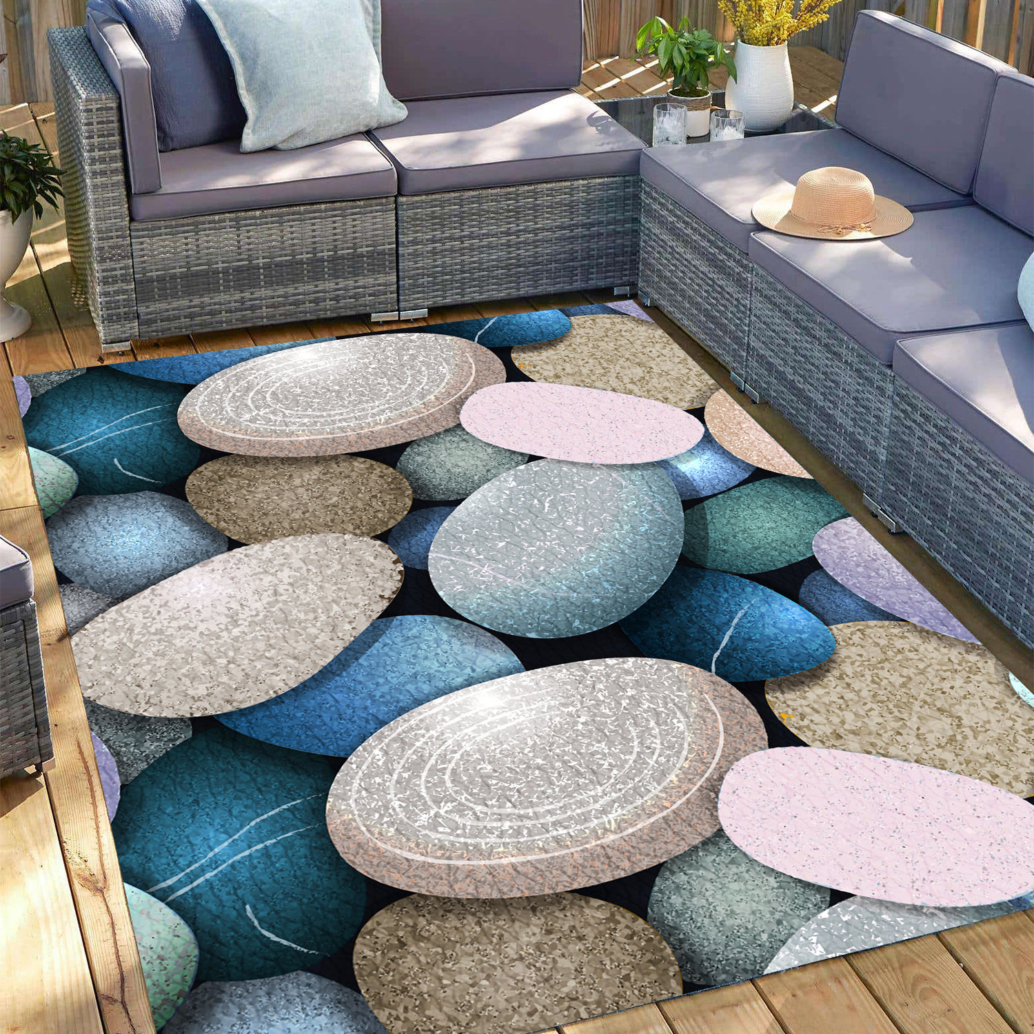 East Urban Home Akife Waterproof Non Slip Area Rugs | Wayfair