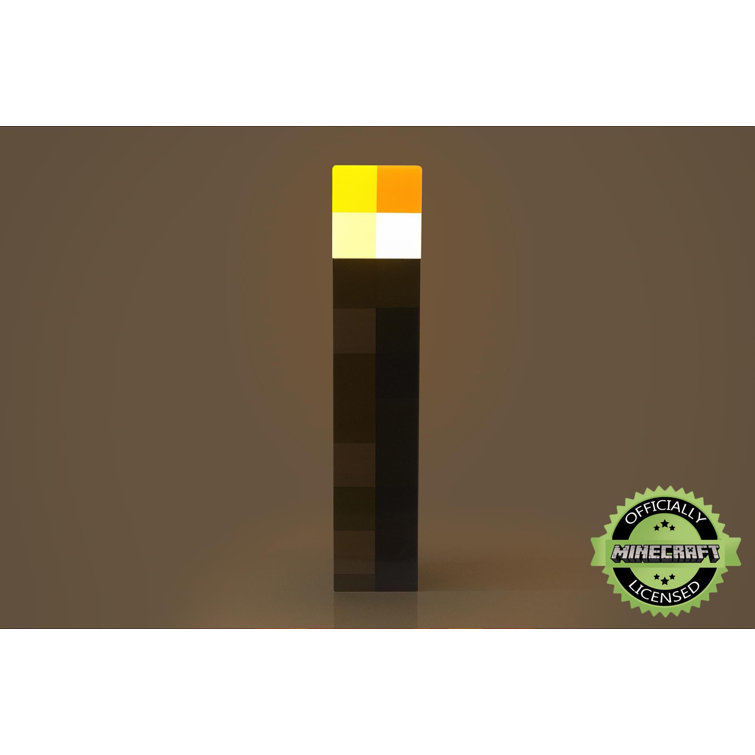 Ukonic Minecraft Torch Light | 12 Inch Led Night Lamp And Play Light ...
