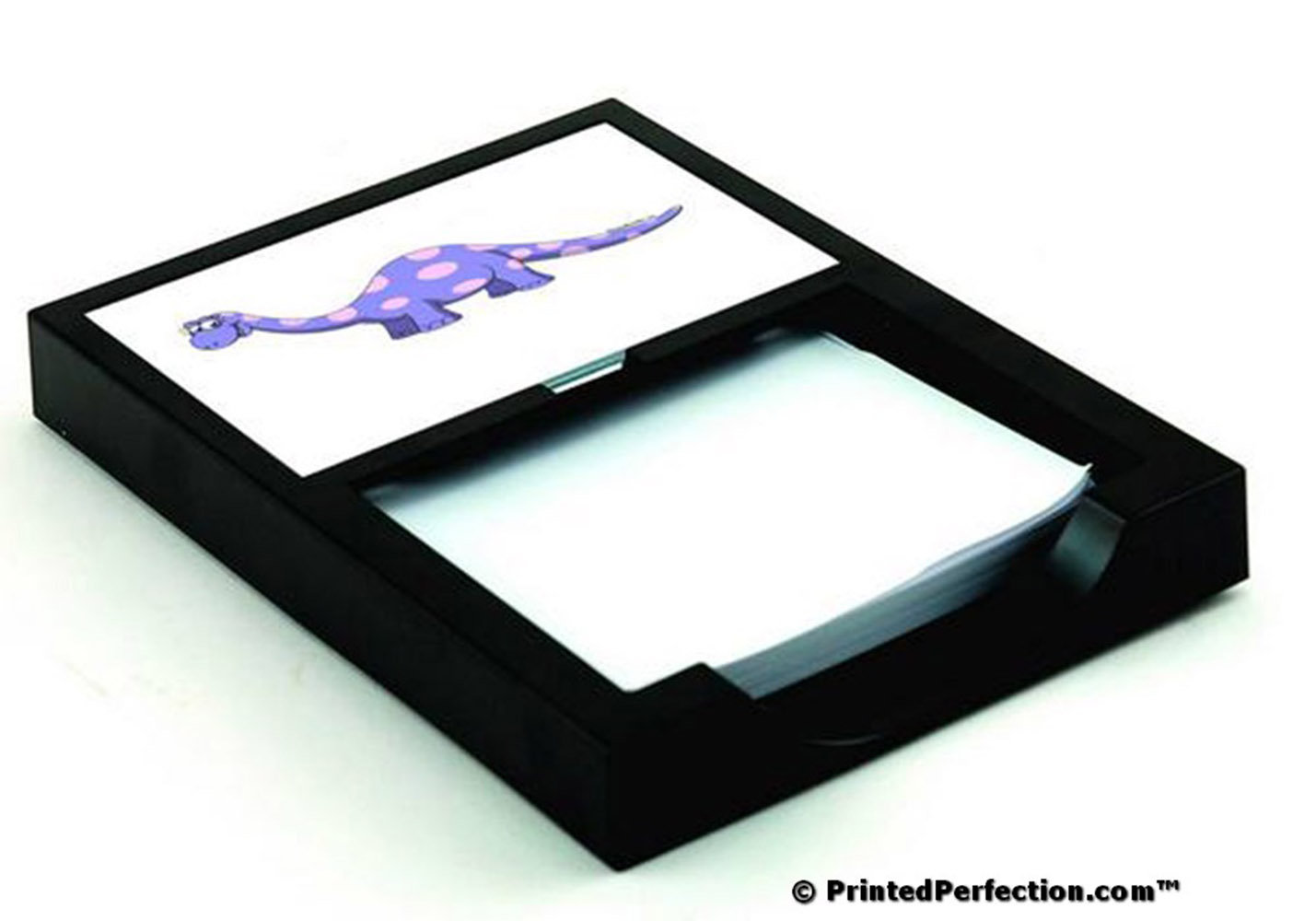 Printed Perfection Personalized Dino - Female Memo Holder with 100 ...