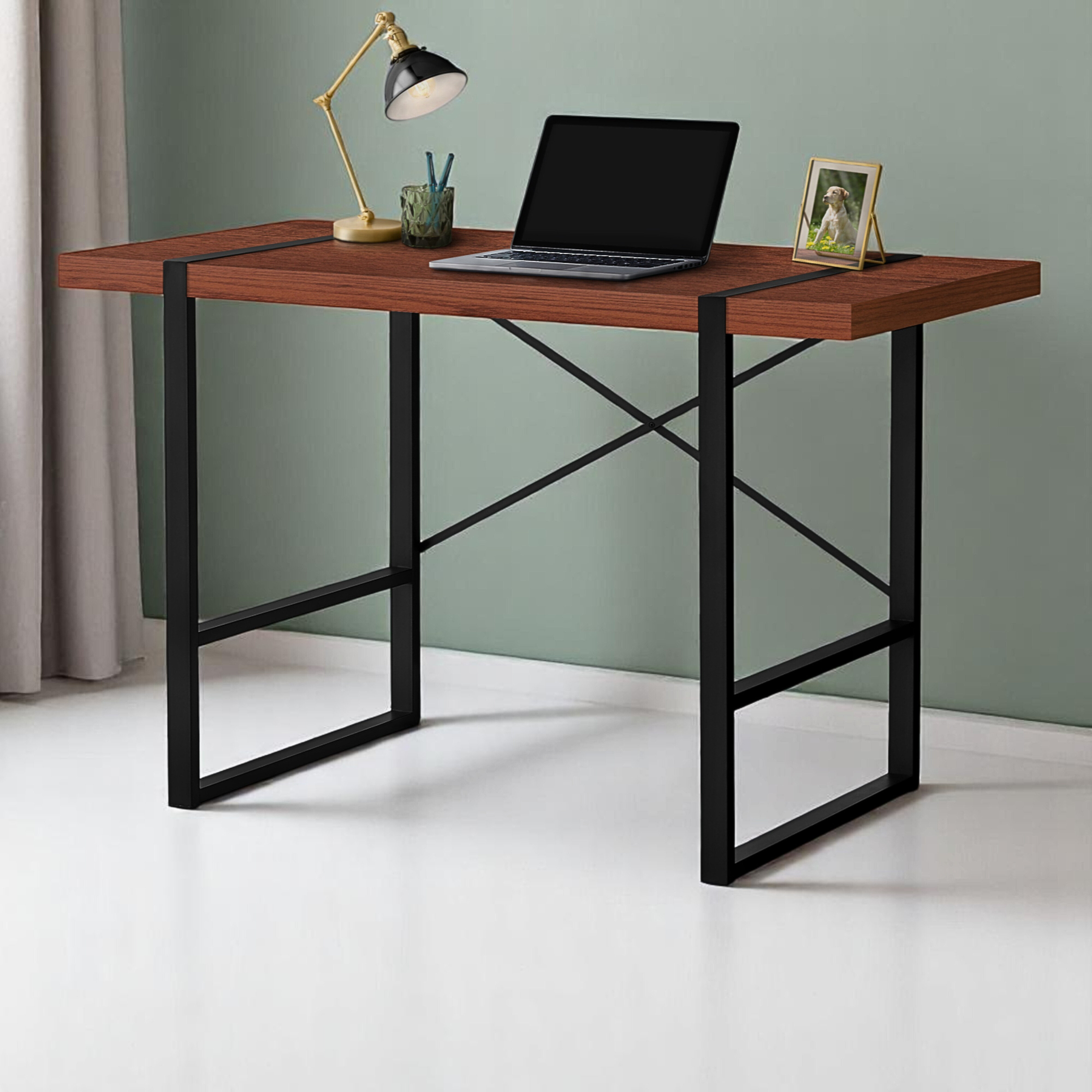 George Oliver Jupiter Computer Desk | Wayfair