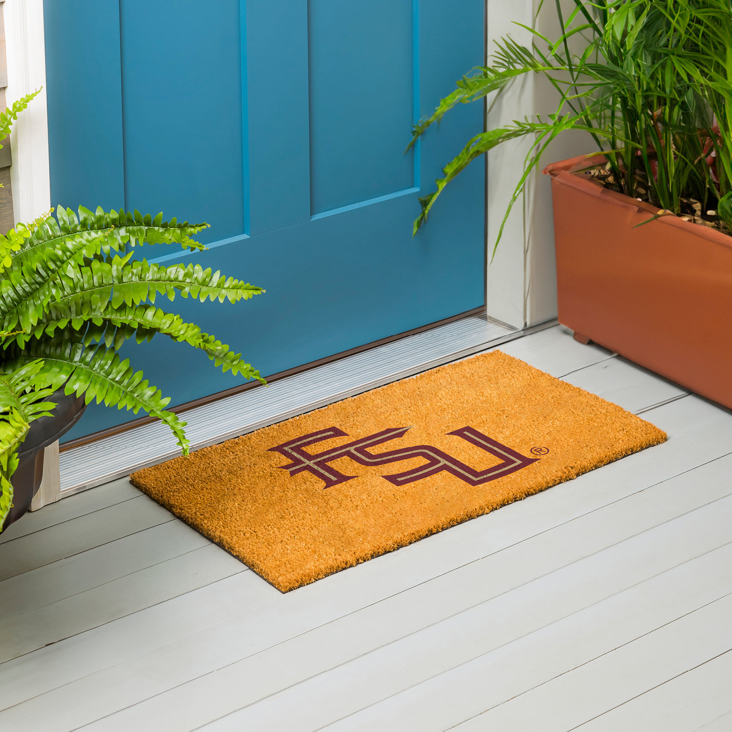 Evergreen Enterprises, Inc Florida State Coir Outdoor Doormat | Wayfair