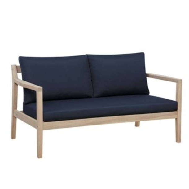 Amina 27'' Outdoor Acacia Chaise Lounge & Reviews | Joss & Main