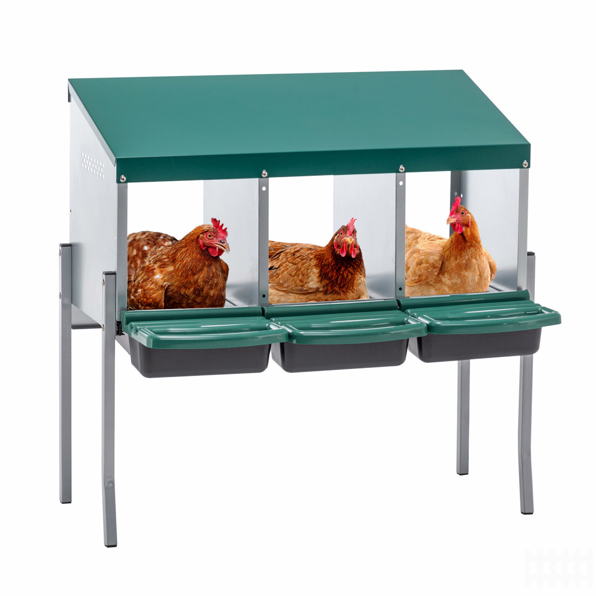 Ophelia & Co. Nesting Boxes For Chickens, 3 Holes Chicken Nesting Boxes ...
