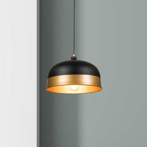 George Oliver Mcneal 1 - Light Matte Black Single Pendant - Wayfair Canada
