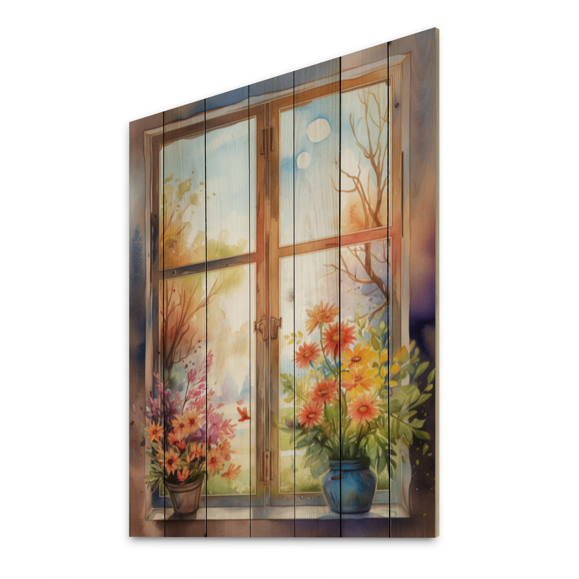 Red Barrel Studio® " Nature'S Floral Window Display II " - Wayfair Canada