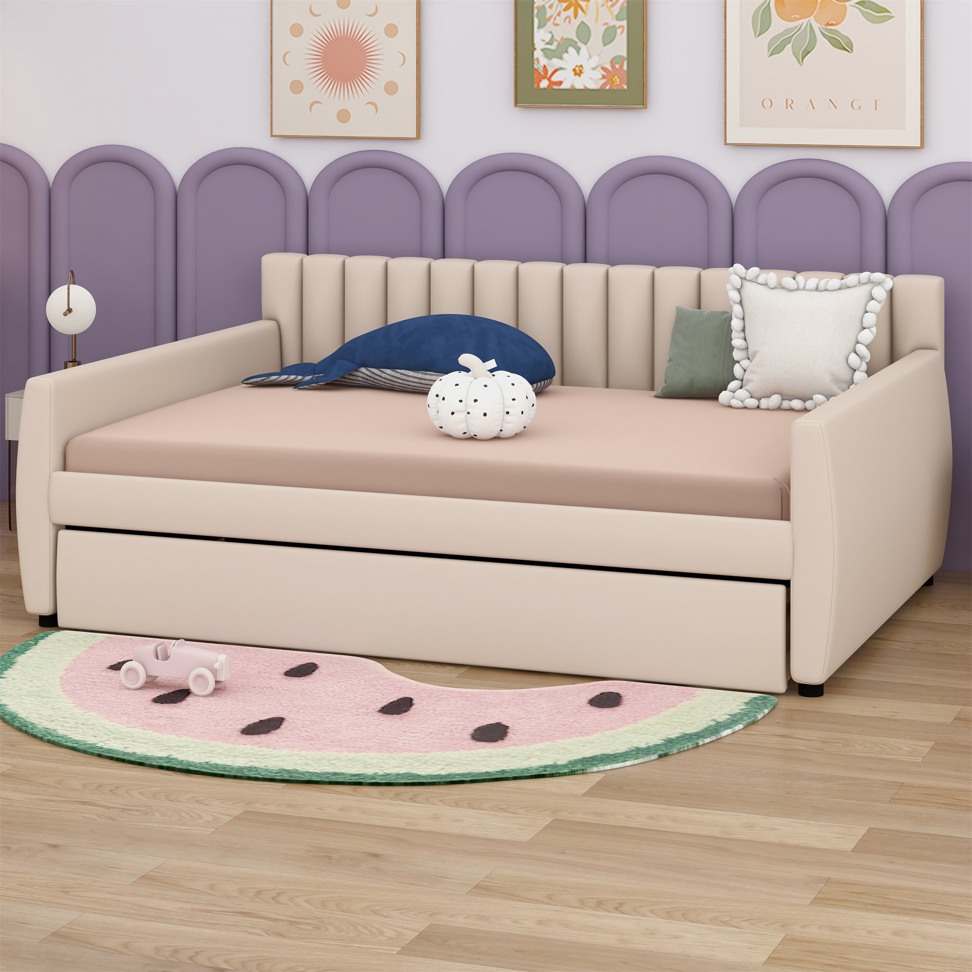 Red Barrel Studio® Lochie Upholstered Daybed Bed | Wayfair