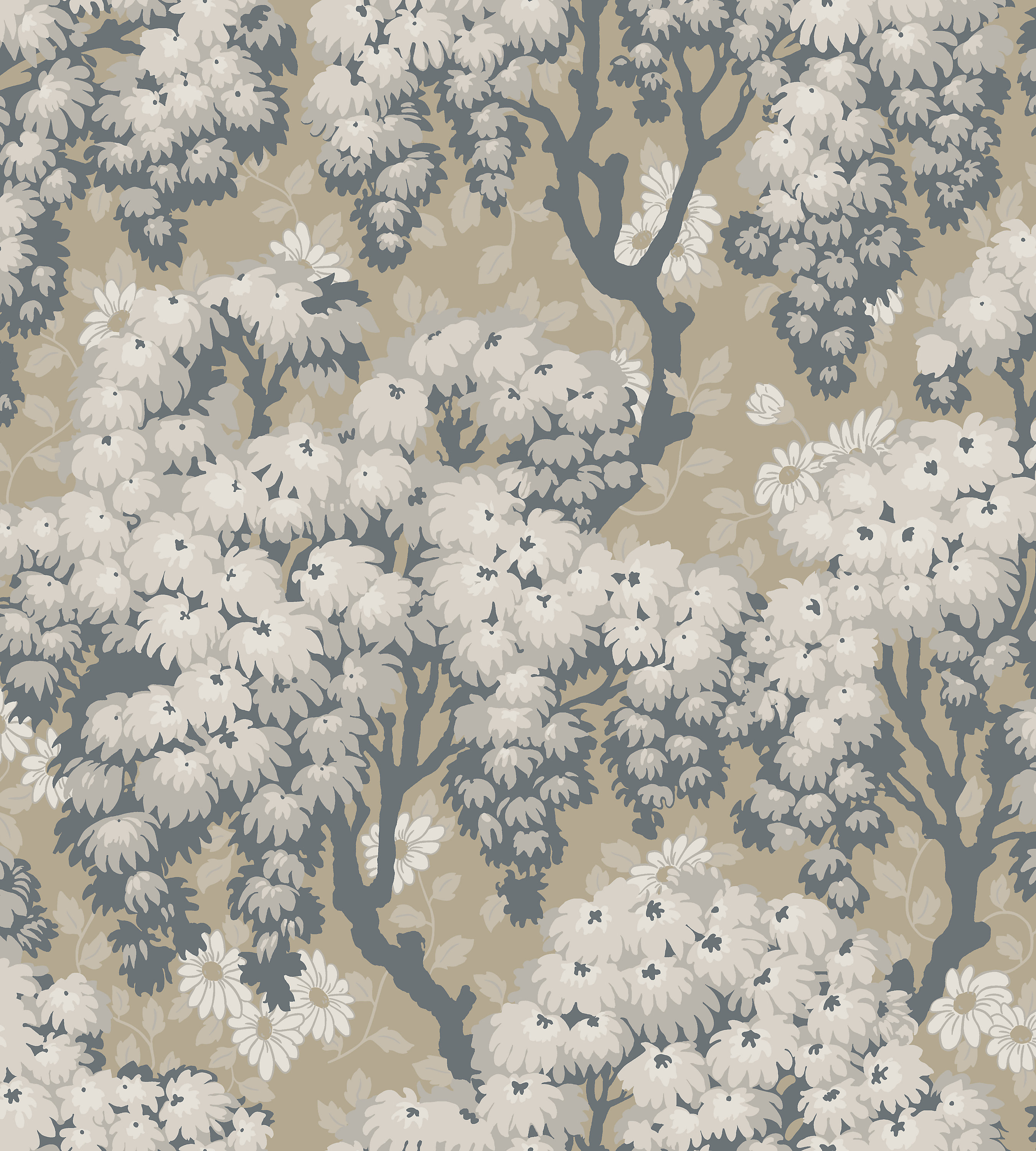 The House of Scalamandre Lofstad Ragnvi 33' L x 20.86" W Wallpaper Roll ...