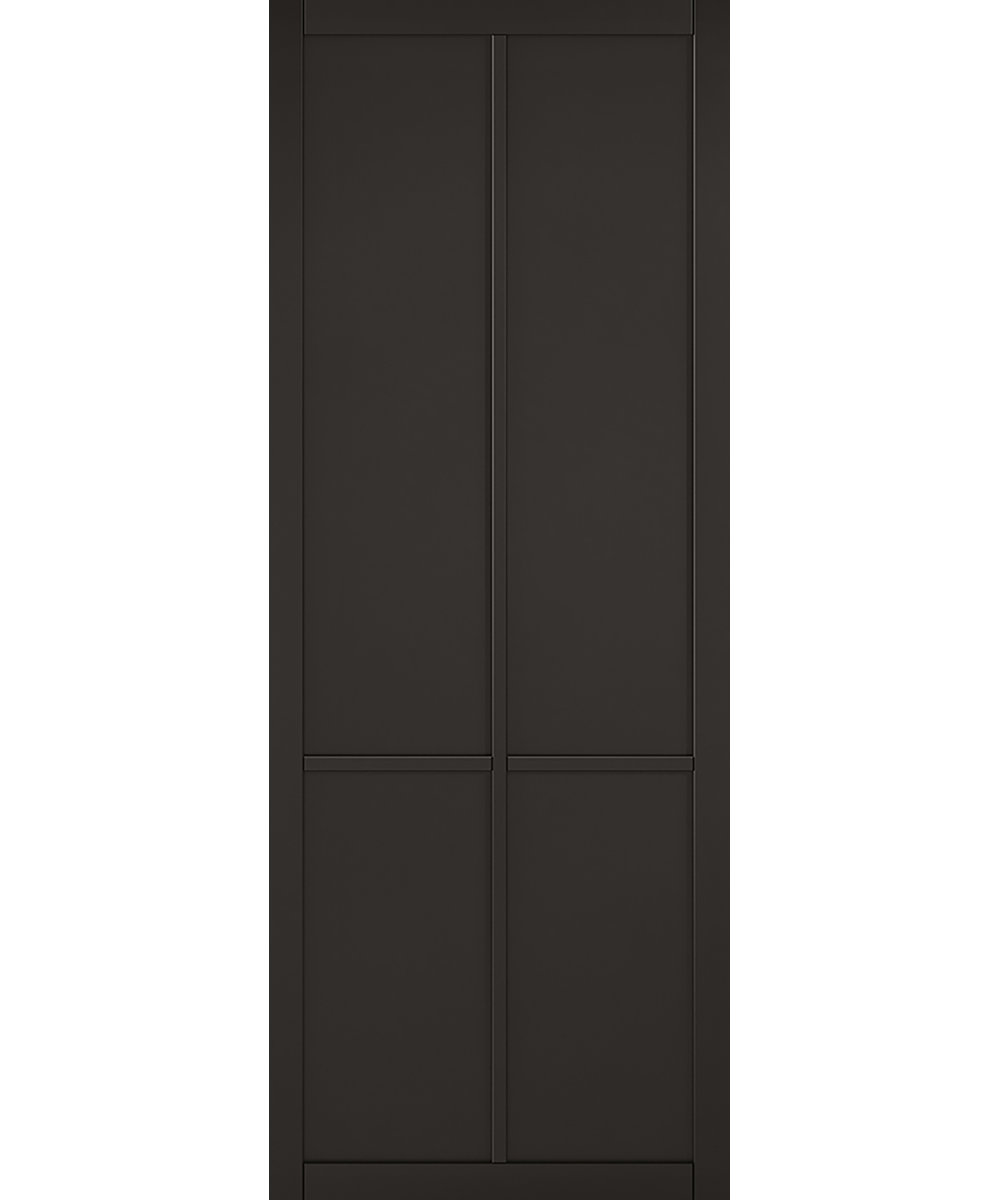 LPD Doors Liberty Glazed Black Internal Door | Wayfair.co.uk