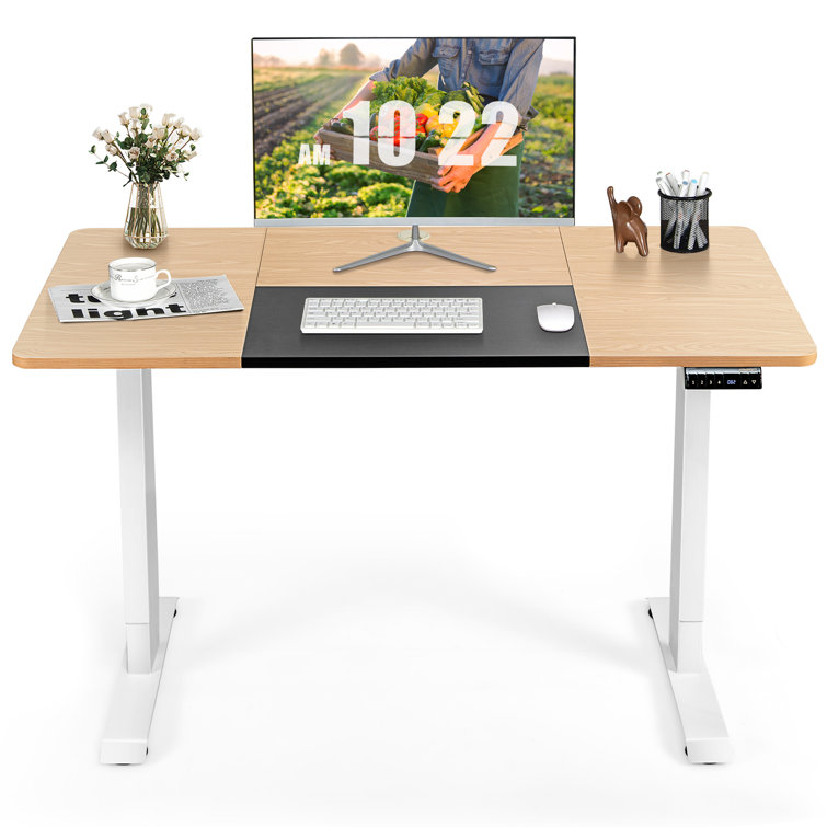 Inbox Zero Adjustable Metal Base Standing Desk | Wayfair.co.uk