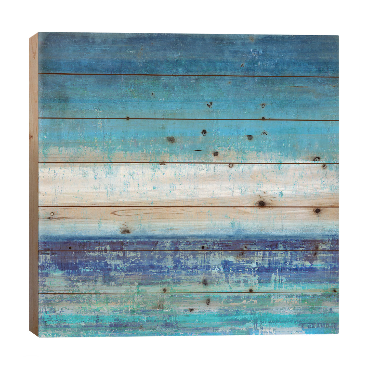 Dovecove Blue Horizions by Taylor Hamilton - Unframed Painting on Wood ...