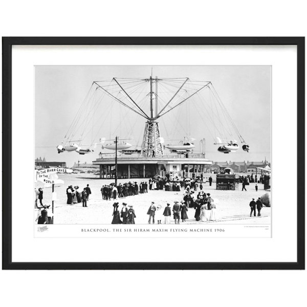The Francis Frith Collection Blackpool, The Sir Hiram Maxim Flying ...