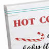 The Holiday Aisle® Hot Cocoa Cafe - Wrapped Canvas Textual Art | Wayfair
