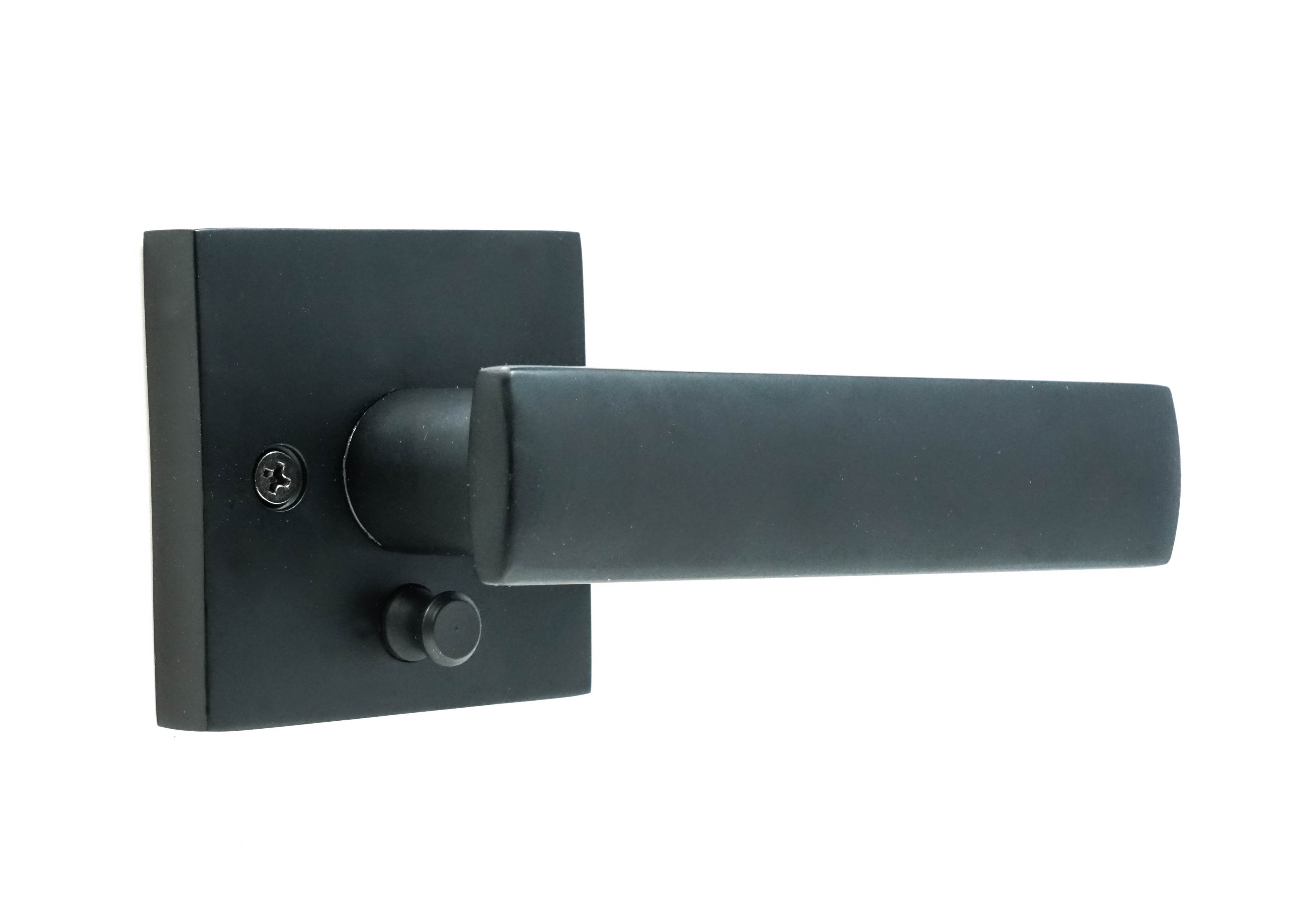 Weslock Utica Lever Privacy Door Lever with Square Rosette & Reviews ...