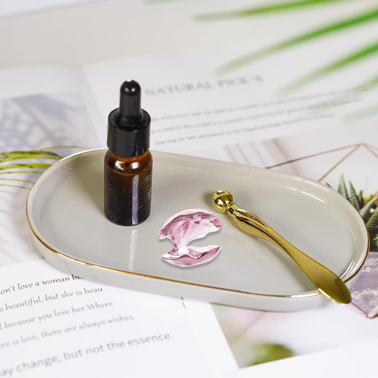 Mercer41 Feiga Ceramic / Porcelain Tray | Wayfair