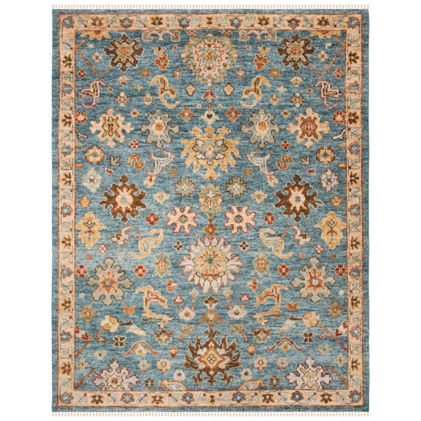 Safavieh Samarkand 100 One Hundred Thirteen Area Rug In Blue | Perigold