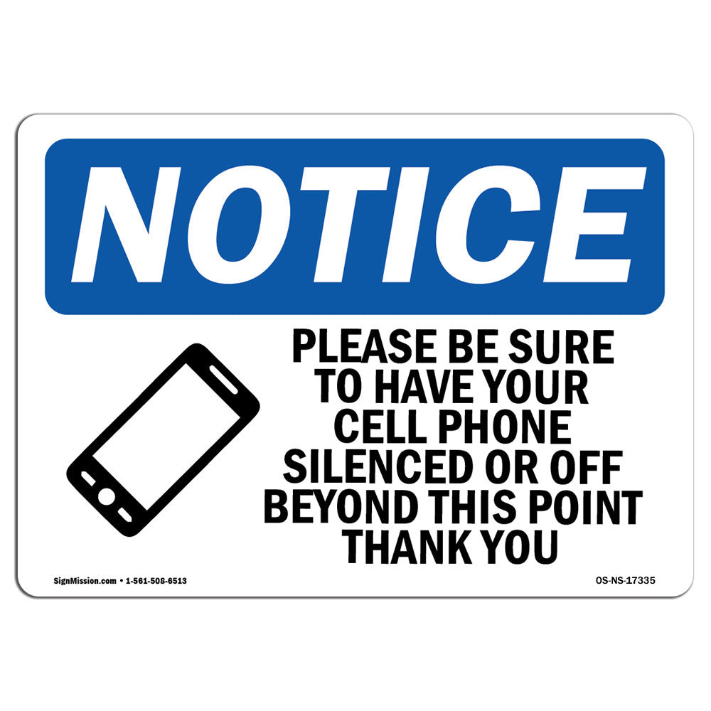 SignMission Please Be Sure to Have Your Sign with Symbol | Wayfair