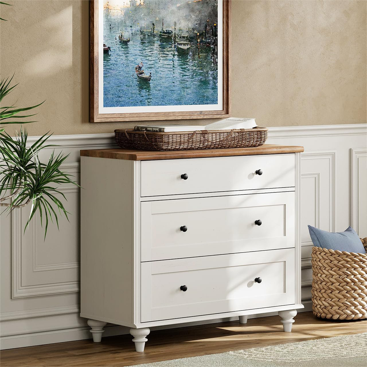 Charlton Home Dajai 3 - Drawer Accent Chest - Wayfair Canada