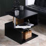 Brayden Studio® End Table, Accent Side Table, S-Shaped Coffee Table ...