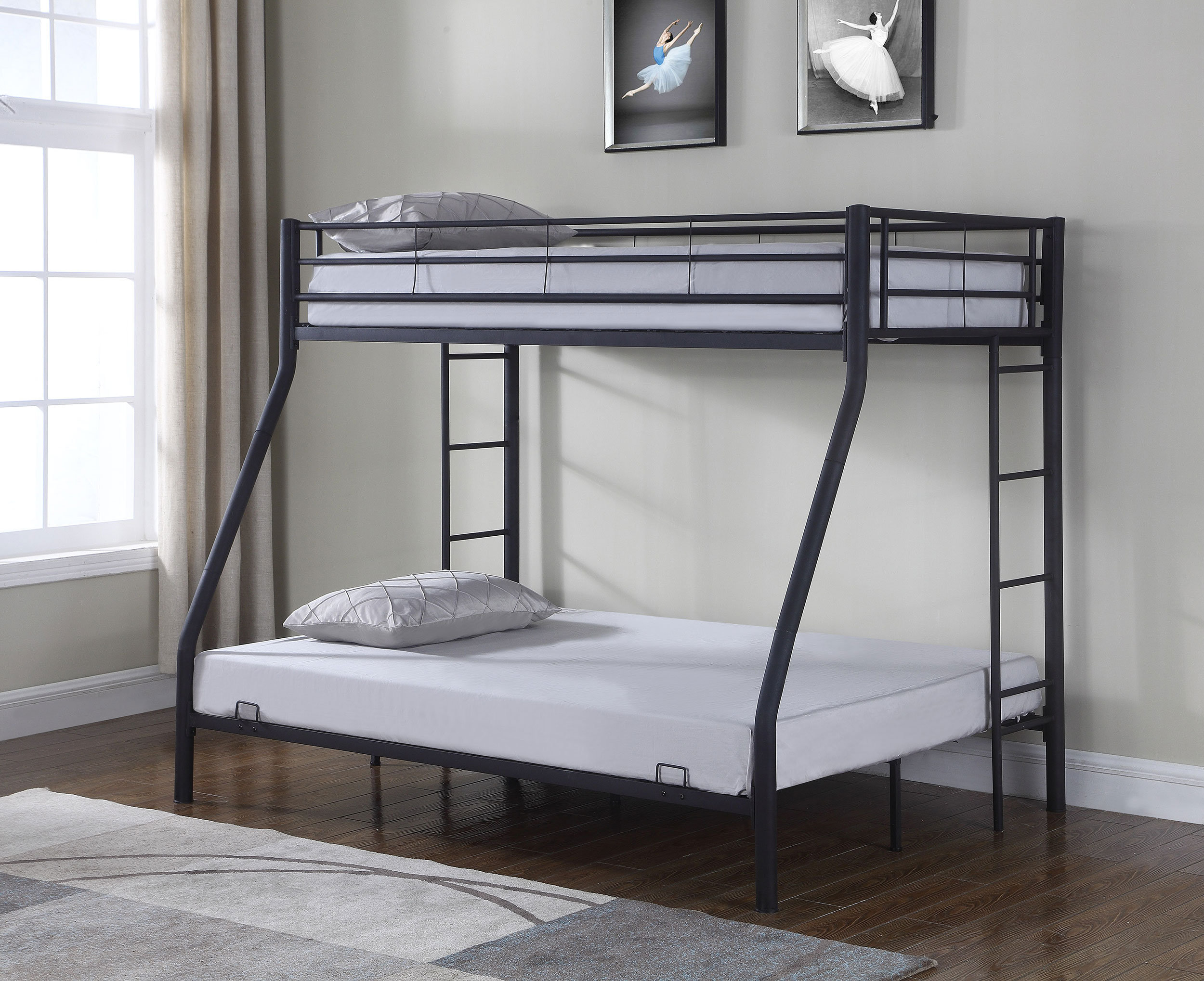 Harriet Bee Cathey Falls City Twin over Full Bunk Bed & Reviews ...