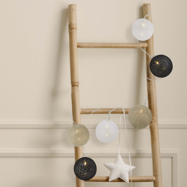 The Seasonal Aisle 132cm LED Battery Powered 20 - Bulb Novelty String ...