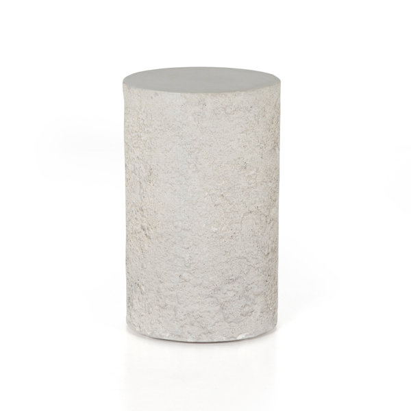 Birch Lane™ Hamish Stone/Concrete Side Table | Wayfair