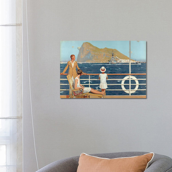 Breakwater Bay Gibraltar, From The Series 'The Empire's Highway To ...