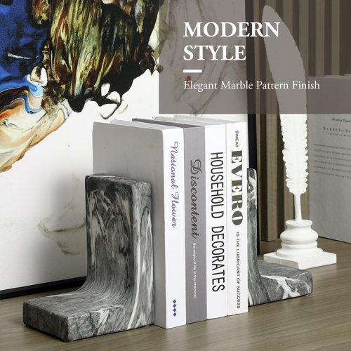 Orren Ellis Ceramic Bookends & Reviews | Wayfair