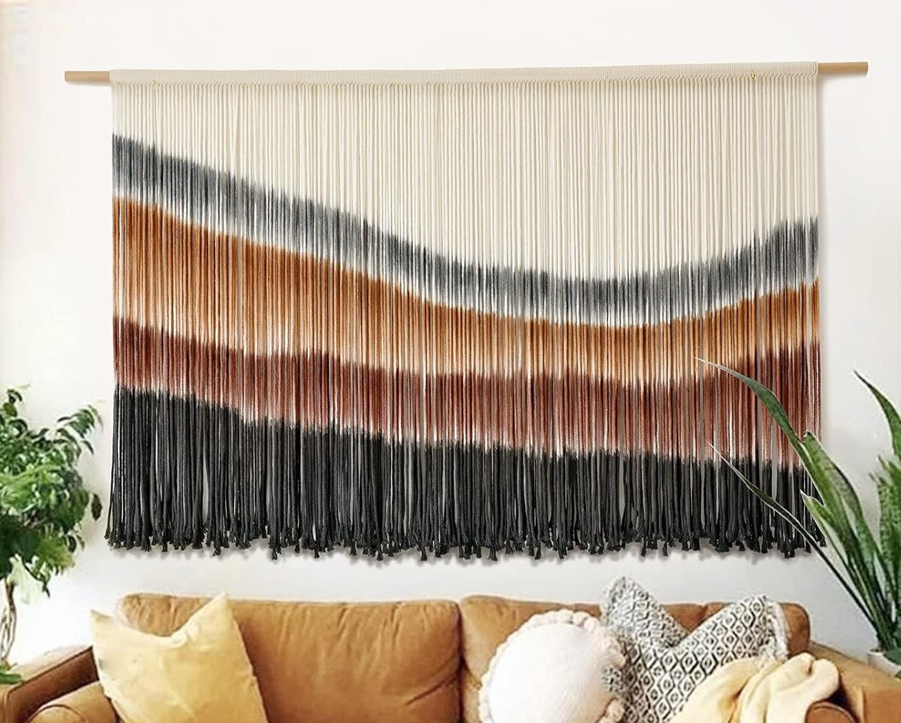 Dakota Fields The Macrame Wall Hanging Macrame Wall Decor Large-Scale ...