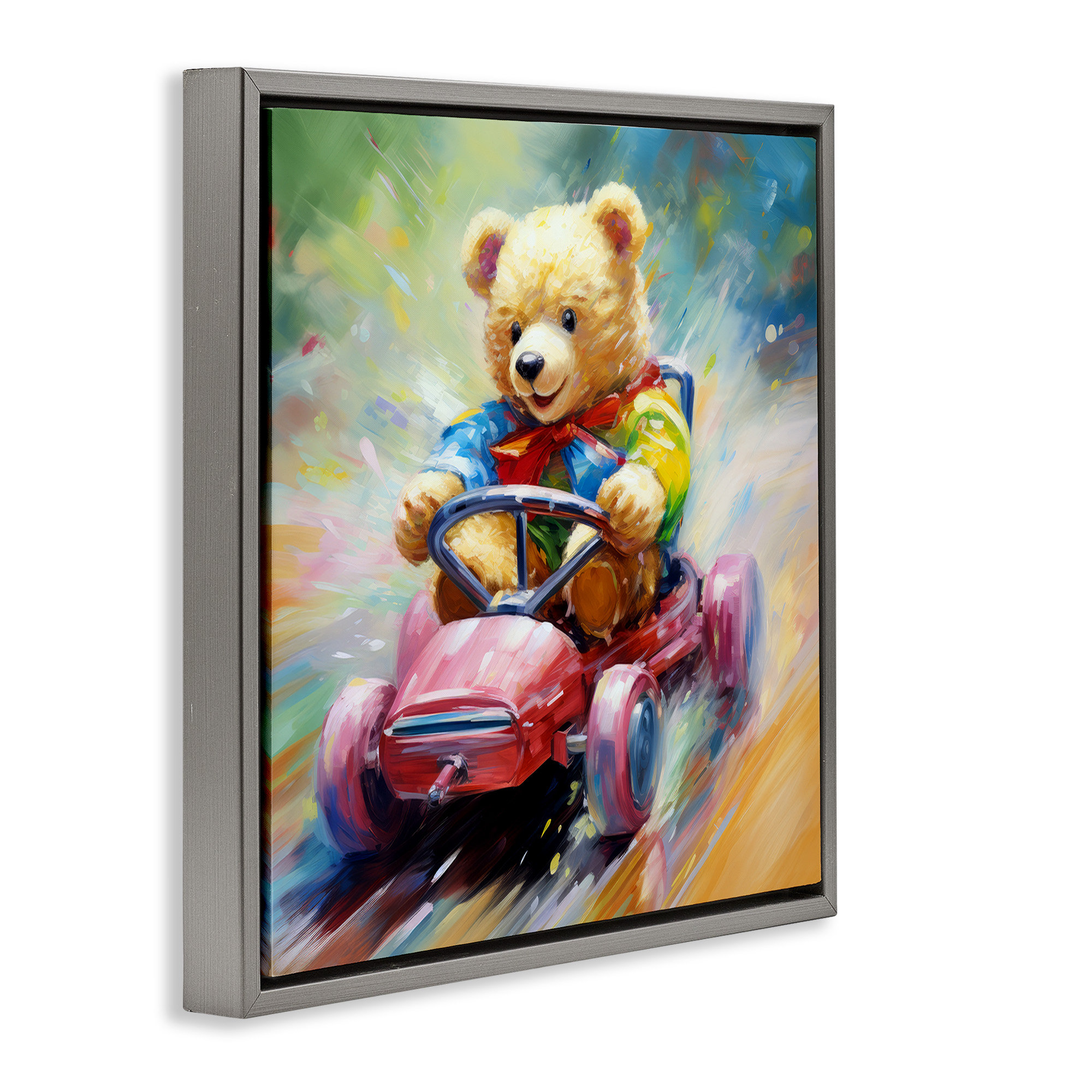 Trinx Teddy Bear on Go Kart | Wayfair