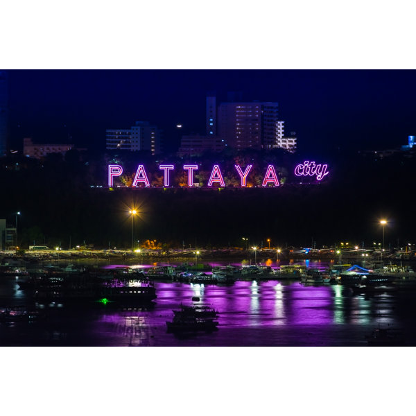 Hokku Designs Chasadie Pattaya City In Thailand On Canvas Print | Wayfair