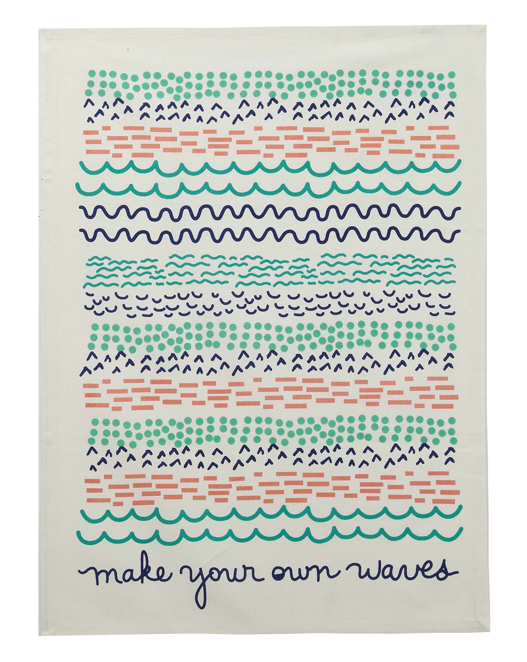Makers Collective Making Waves Dishcloth | Wayfair