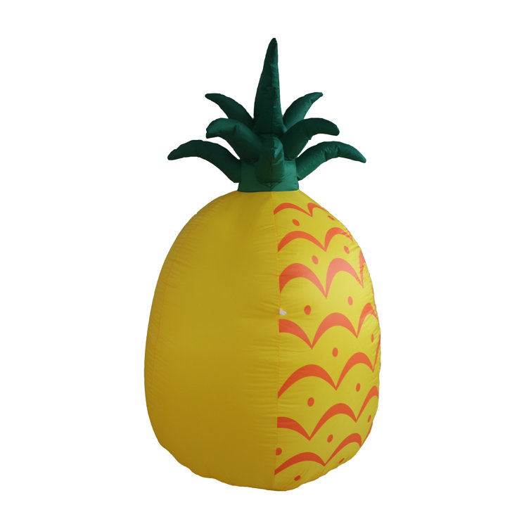 Bay Isle Home 6 Foot Tall Jumbo Summer Party Inflatable Yellow ...